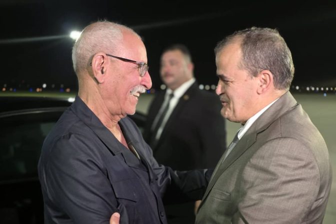IATF 2025 : Le président sahraoui arrive à Alger - L'Algérie Aujourd'hui