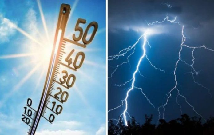 Météo : vague de chaleur intense et pluies orageuses attendues dans ...