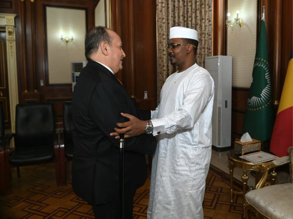 Sifi Ghrieb reçu par le président tchadien - L'Algérie Aujourd'hui